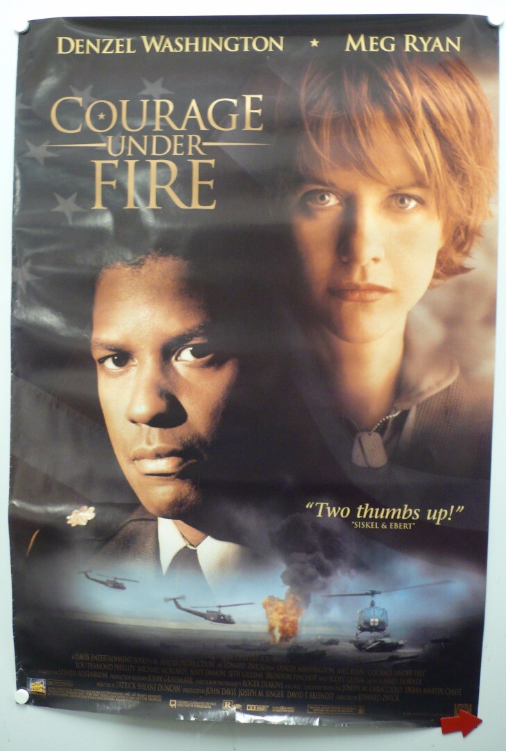 COURAGE UNDER FIRE Movie Poster made in 1996 | eBay