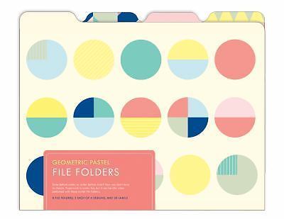 Geometric Pastel File Folder (2015, Print, Other) for sale online | eBay