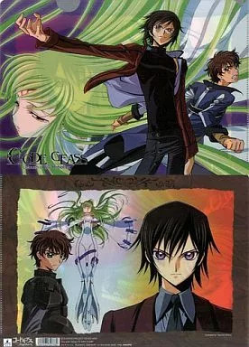 Plastic folder Lelouch & Suzaku & C.C. Plastic folder "Code Geass ...