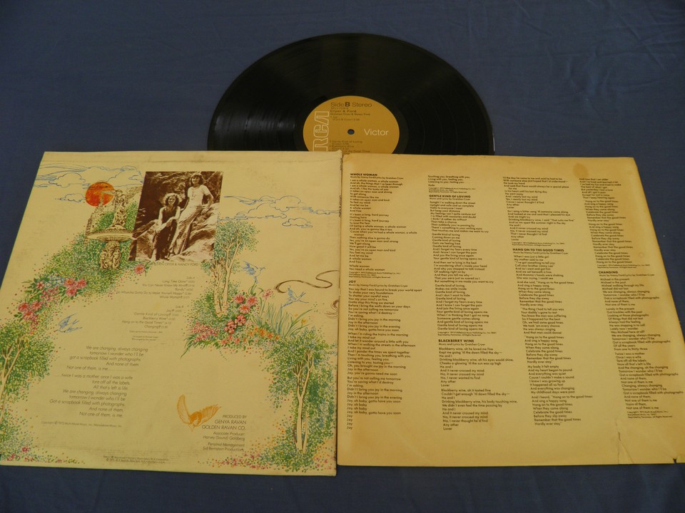 Gretchen Cryer & Nancy Ford RARE 1975 / Will Lee / Rick Marotta / Hugh ...