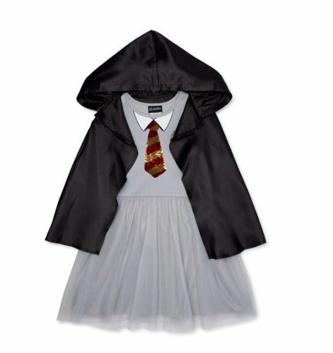 Harry Potter Dress TuTu Costume Cosplay With Cloak Girls XS, S M,L& XL ...
