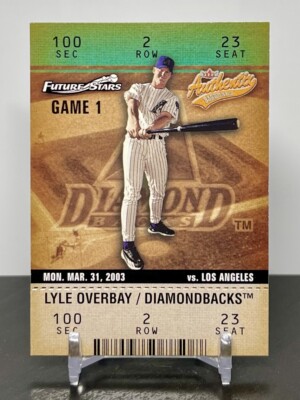 Lyle Overbay 2003 Fleer Future Stars #110 Arizona Diamondbacks | eBay