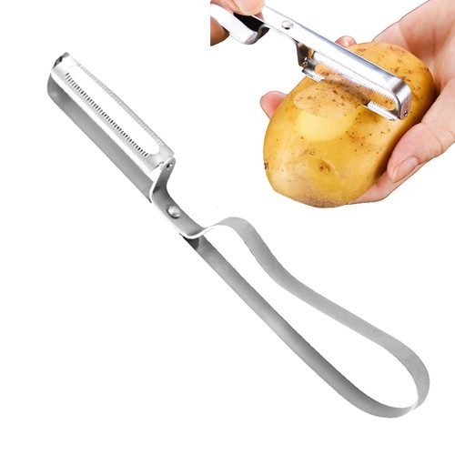 Kitchen Gadgets Stainless Steel Peeler Multifunctional Handheld ...