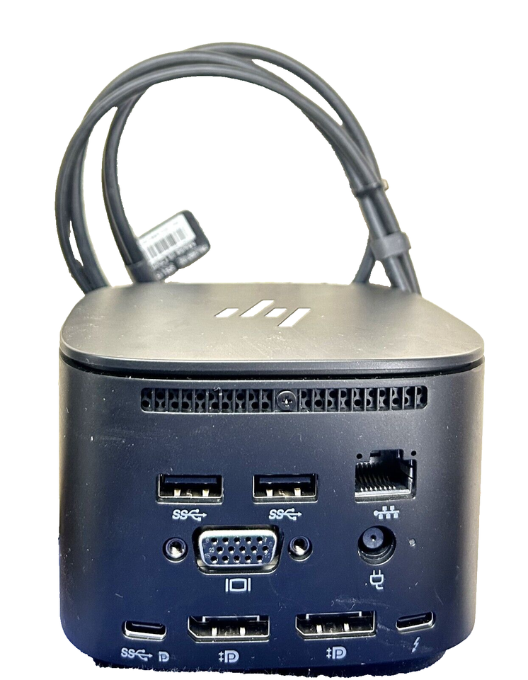 HP Thunderbolt 230W G2 Docking Station (HSN-IX01) 230W HP Power Supply ...