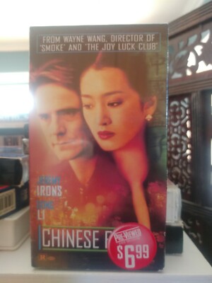 Chinese Box VHS Jeremy Irons Gong Li 31398670339| eBay
