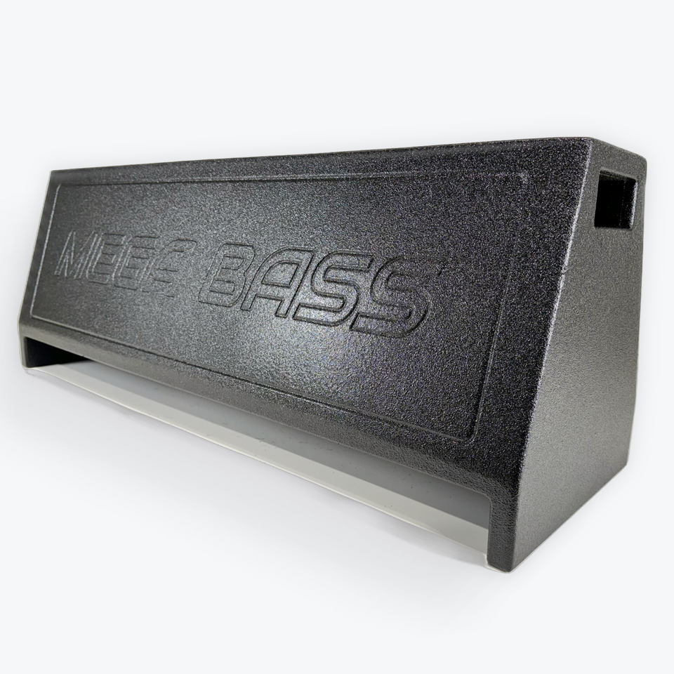 Mega Bass Dual 4x8" Ported SUV Subwoofer Sub Box Enclosure - Behind 3rd ...