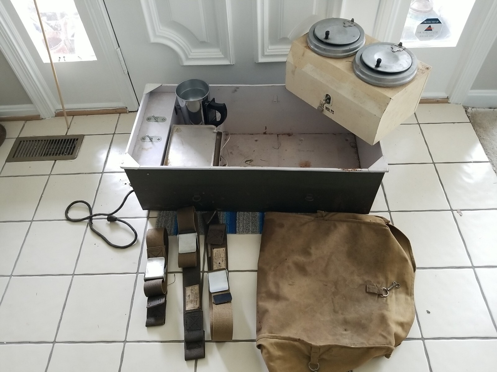 C-2 Hemco US Air Force Army Bomber Aircraft Galley Cooking Unit Kit ...