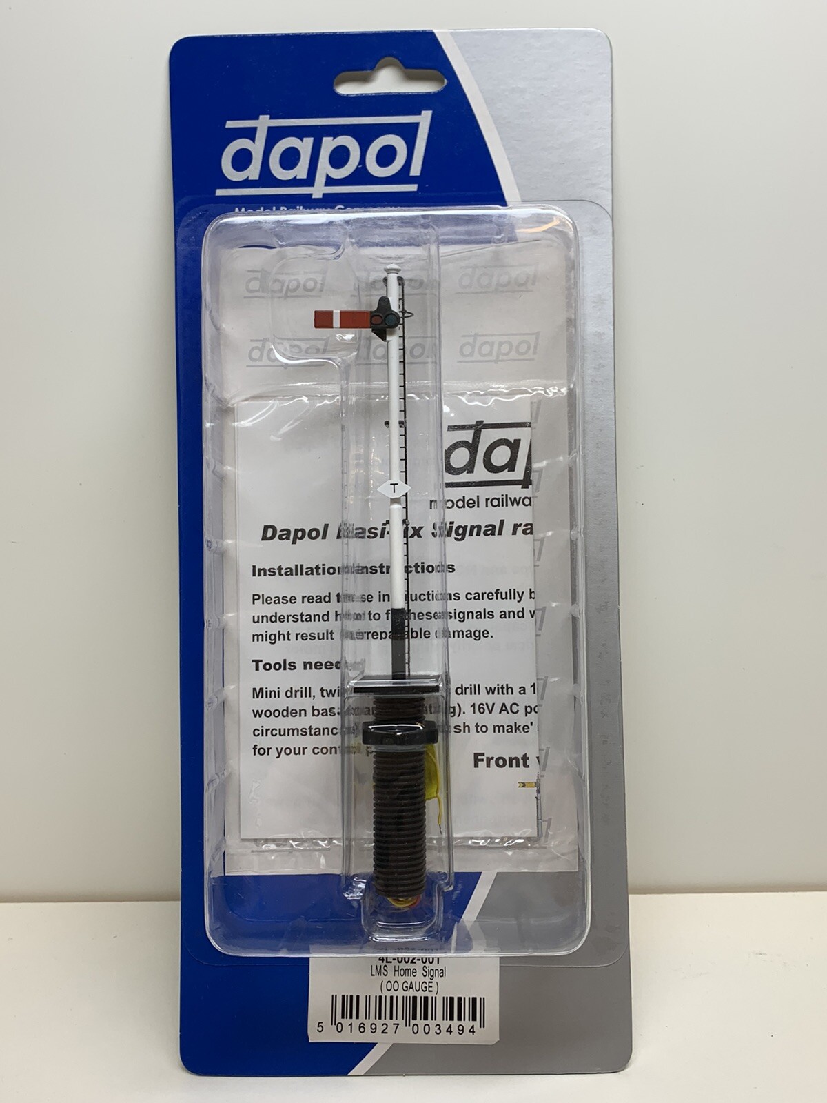 Dapol 4L-002-001 (OOSIGN3) Motorised & Lit Semaphore Signal LMS Home ...
