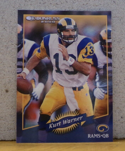 AUCTION 549 - FOOTBALL CARD DONRUSS 2000 KURT WARNER RAMS QB | eBay
