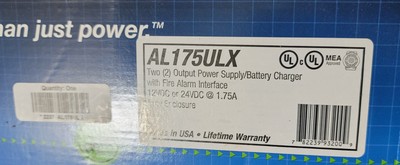 Altronix AL175ULX Two (2) Output Switching Power Supply/Charger 12 or ...