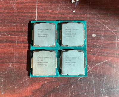 LOT OF 4) Intel i5-7500 SR335 3.40GHz, Socket 1151, Quad Core Desktop ...
