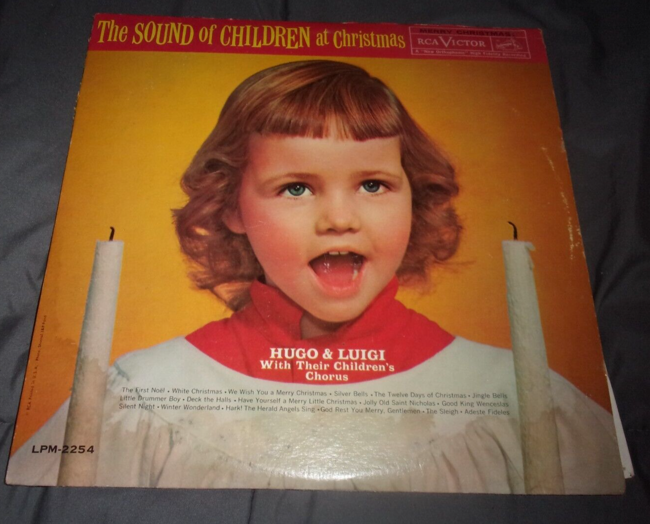 HUGO AND LUIGI-THE SOUNDS OF CHILDREN AT CHRISTMAS-LP ( LIVING STEREO ...