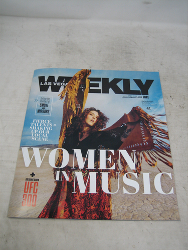 LAS VEGAS WEEKLY MAGAZINE APRIL 11-17 2024 WOMEN IN MUSIC ISSUE UFC 300 ...