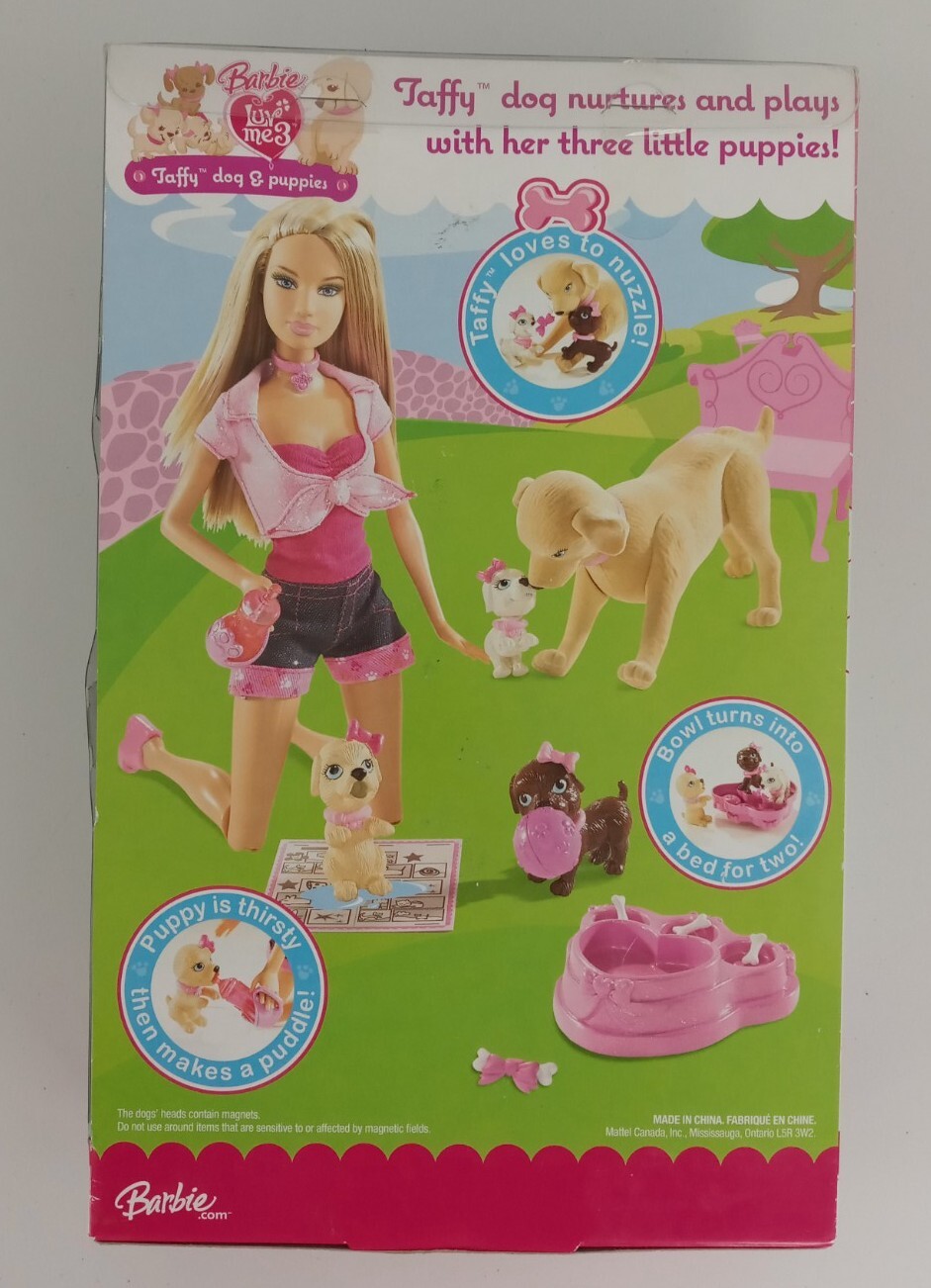 Luv Me Taffy Dog and Puppies 2008 Barbie Doll for sale online | eBay