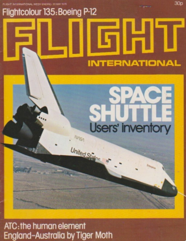Flight International (20 May 1978) Space Shuttle, ATC, Tiger Moth to ...