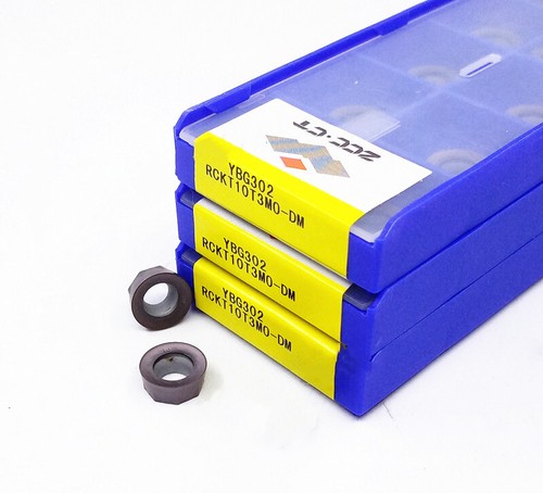 ZCC.CT RCKT10T3MO-DM YBG302 R5 CNC face milling blade carbide inserts ...