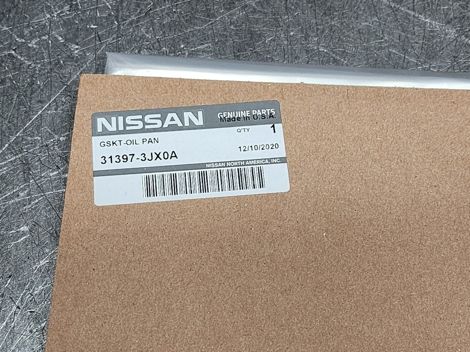 RE0F11A JF015E TRANSMISSION OIL PAN GASKET GENUINE OEM FOR NISSAN ...
