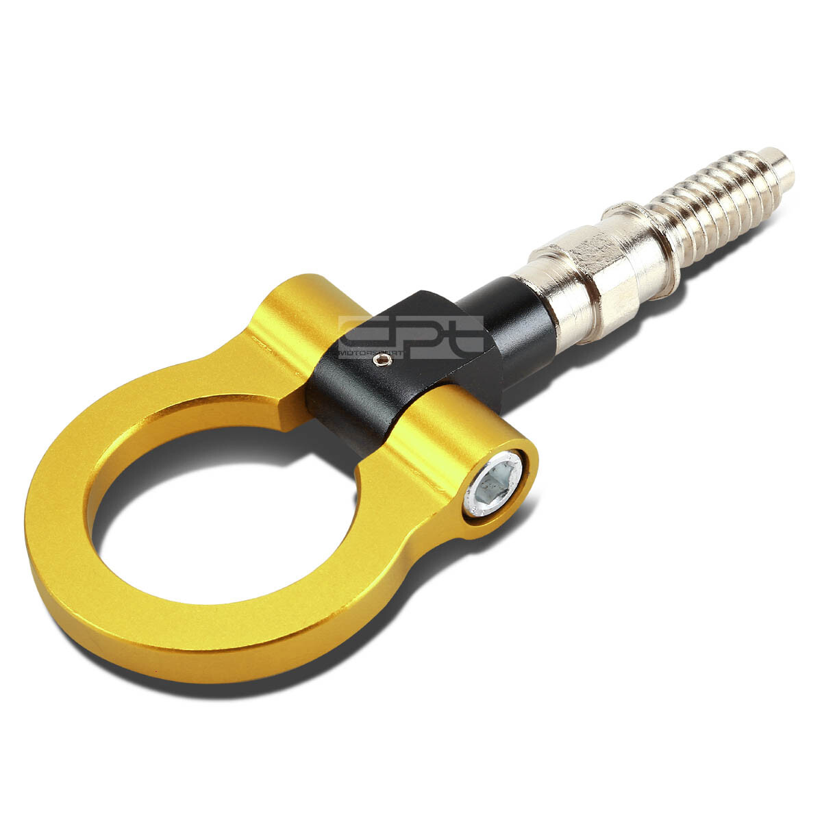 1.88"OPENING EDM EUROPEAN CAR ALUMINUM GOLD RACING TOWING TOW HOOK ...