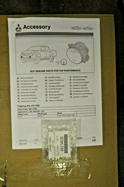 8321A365 Mitsubishi OEM Genuine Lamp ASSY Fog FR for sale online | eBay