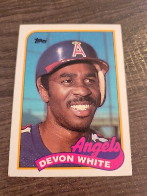 Devon White #602 1989 Topps Baseball Card | eBay