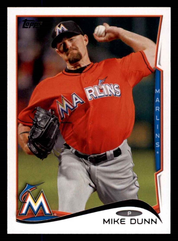 2014 Topps Update #119 Mike Dunn Marlins 8 - NM/MT | eBay