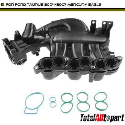 Upper Intake Manifold w/Gaskets for Mercury Sable Ford Taurus 2004-2007 ...