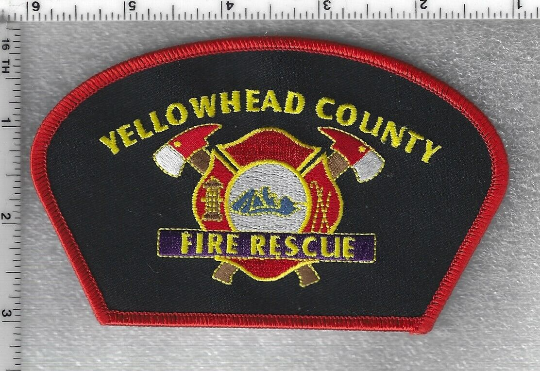 Yellowhead County Fire-Rescue (Alberta, Canada) Large Shoulder Patch | eBay