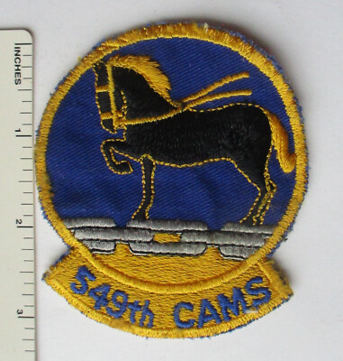 Older Vintage 549th CAM SQUADRON US AIR FORCE PATCH USAF Original | eBay