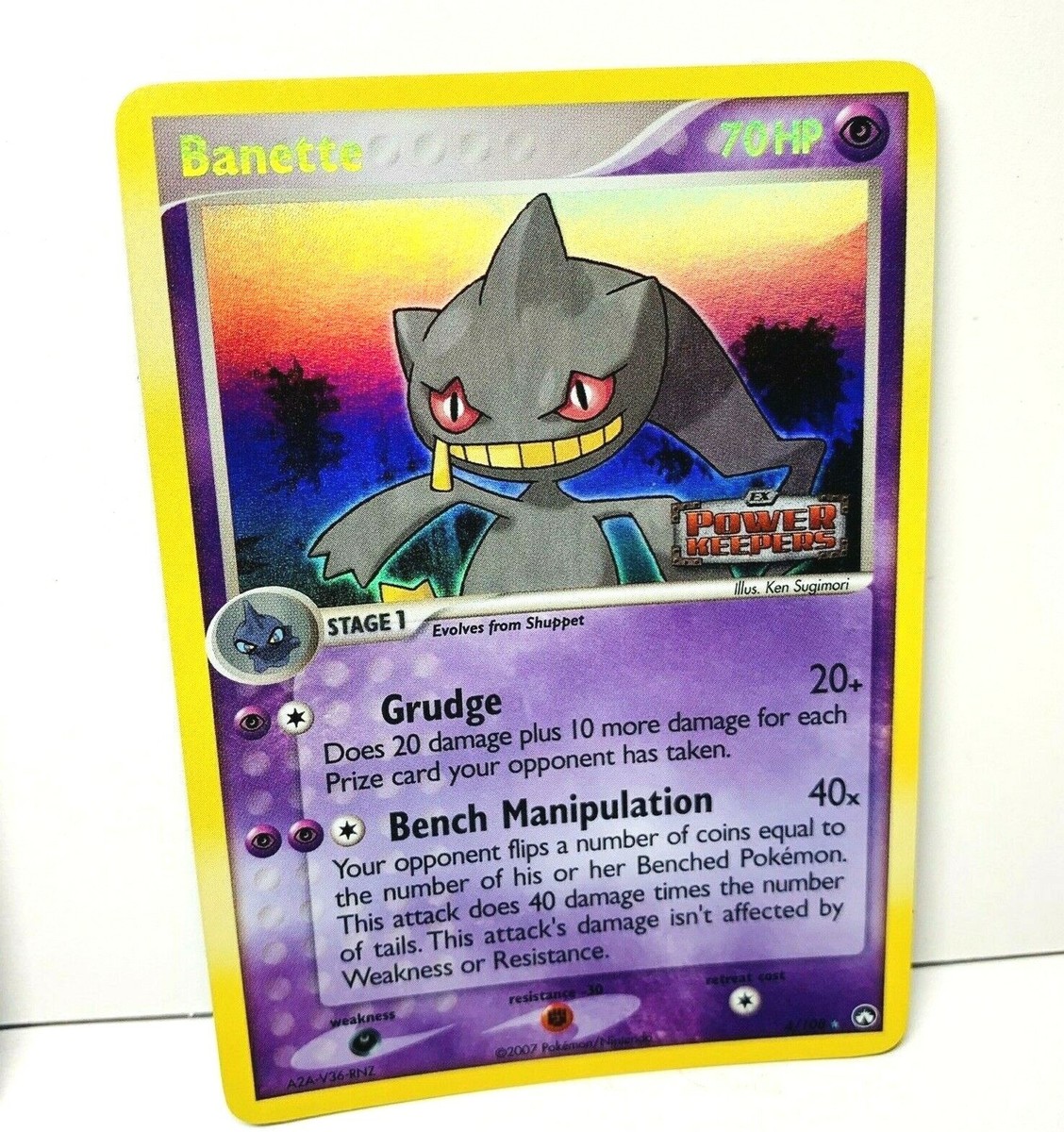 Banette Pokemon Card