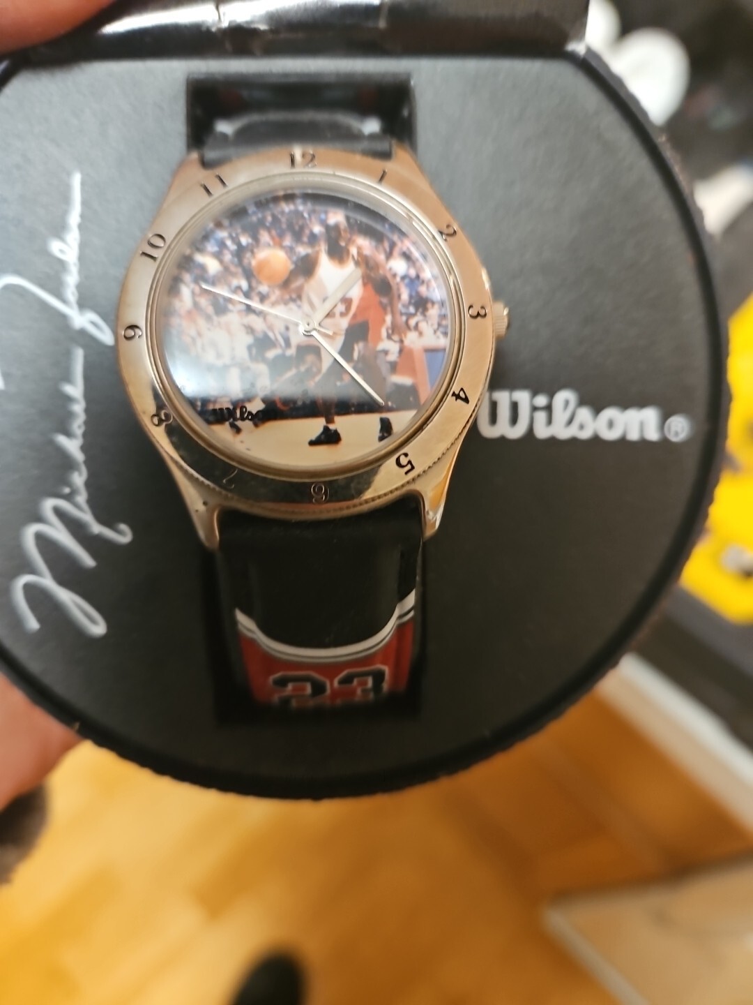 Wilson Michael Jordan Watch by Avon 1997 Vtg iOrigina… - Gem