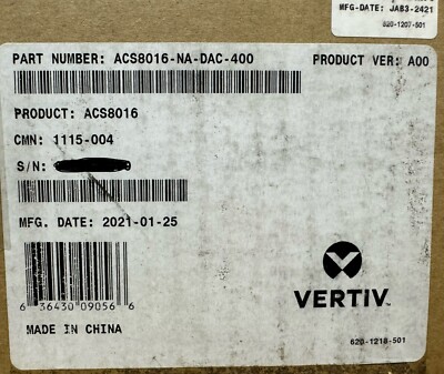 Avocent ACS 8000 16-Port Dual-AC Console Server ACS8016-NA-DAC-400 | eBay