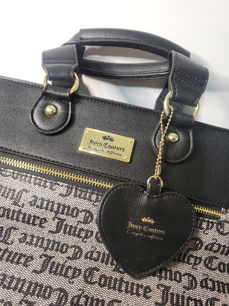 Juicy Couture Grey & Black Purse Bag Crossbody Strap | eBay Juicy Couture Grey & Black Purse Bag Crossbody Strap | eBay