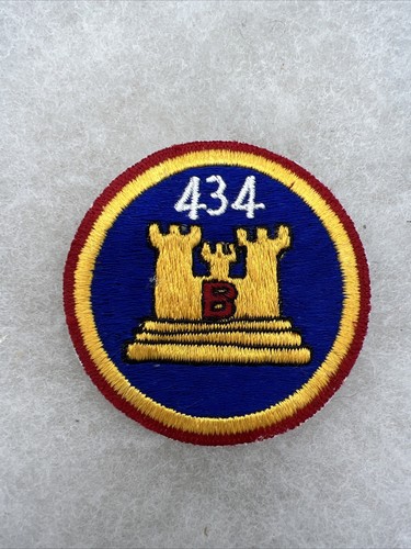 US Army 434th Engineer Pocket Patch Japanese Made (T39 | eBay