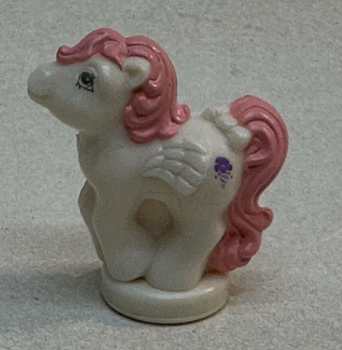 My Little Pony G1 Petite Ponies White Pink Hair Ice Cream Cone Cutie ...