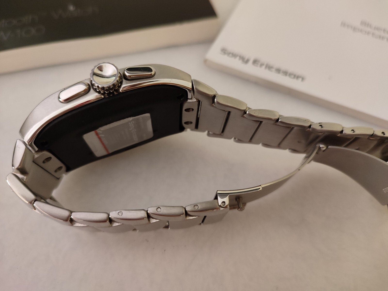 Rare Collectable Sony Ericsson MBW-100 Watch "World's First Smartwatch ...