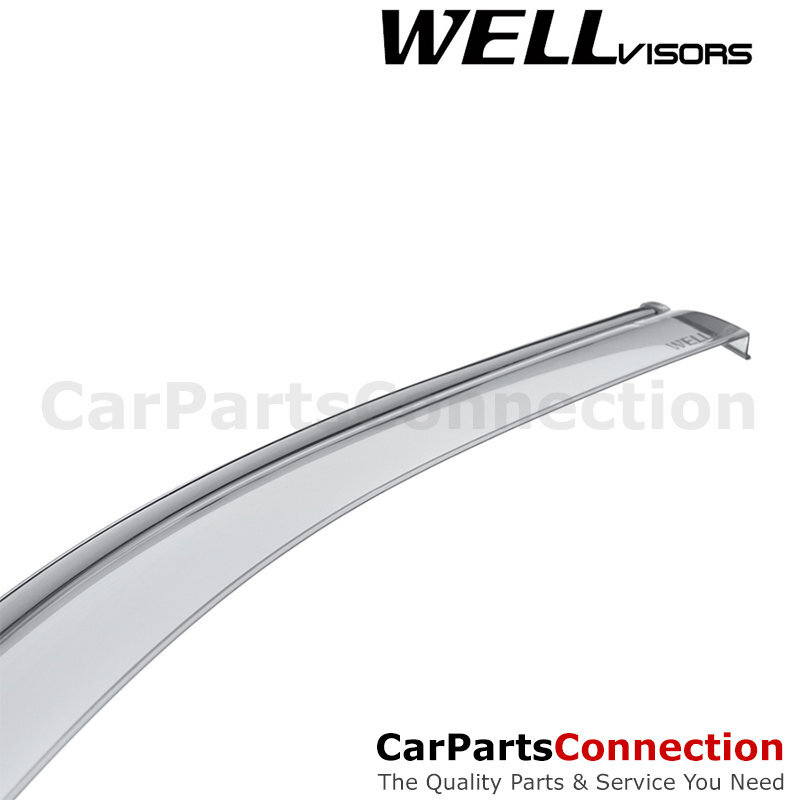 WellVisors Window Visors 2017-2022 For Jeep Compass Sun Visors ...