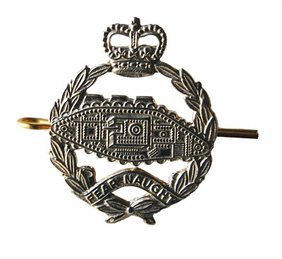 New OFFICIAL Issue Royal Tank Regiment RTR Cap / Beret Badge British ...