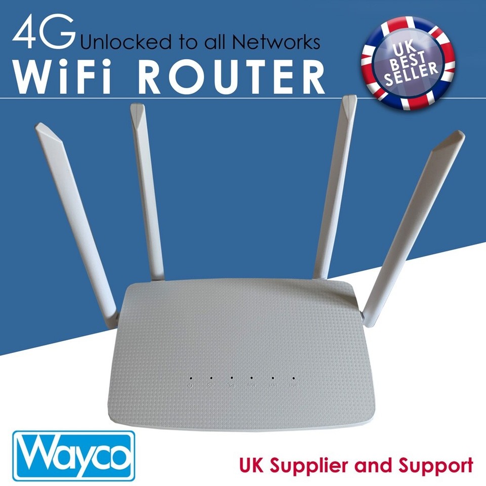 4G Wifi Router with Unlimited Data - 24 Months -Please READ Information ...