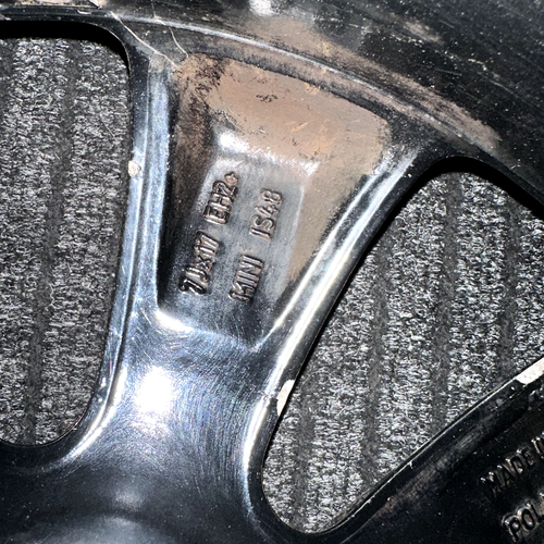 Genuine BMW MINI Cooper S R121 Conical Spoke 17" Inch Spare Alloy Wheel ...