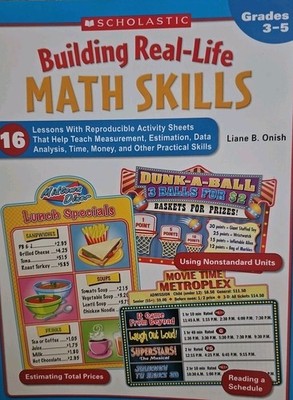 Building Real-Life Math Skills by Liane Onish (2011, Trade Paperback ...