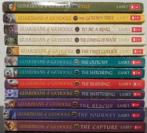 Guardians of Ga'Hoole #1-3, 5-12, 14 Paperback Chapter Book 12 Lot ...