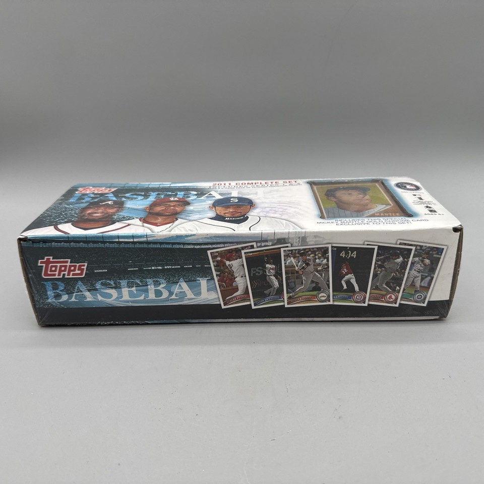2011 Topps Complete Set Baseball Factory Sealed - Mickey Mantle Gold ...