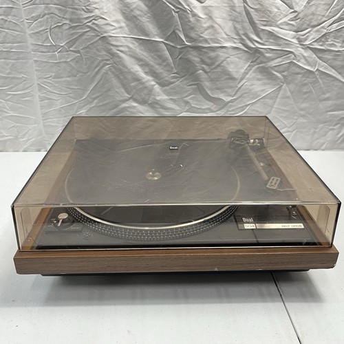 Vintage Dual CS 504 Turntable W/Dust Cover For Parts Not Working | eBay