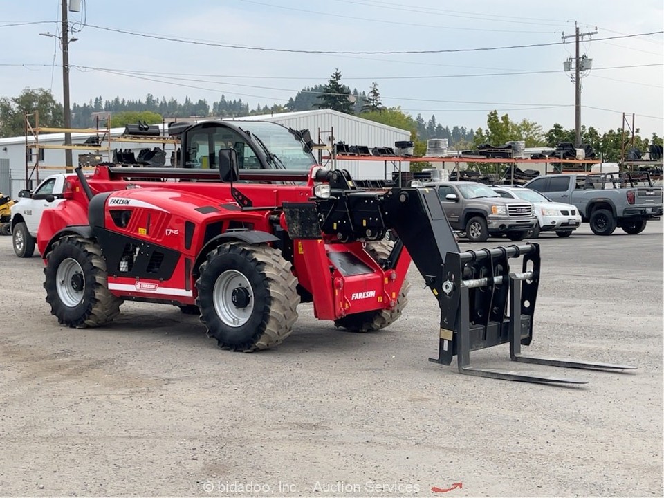 2024 Faresin FT-1054 54' 10K Telescopic Reach Forklift Telehandler Cab ...