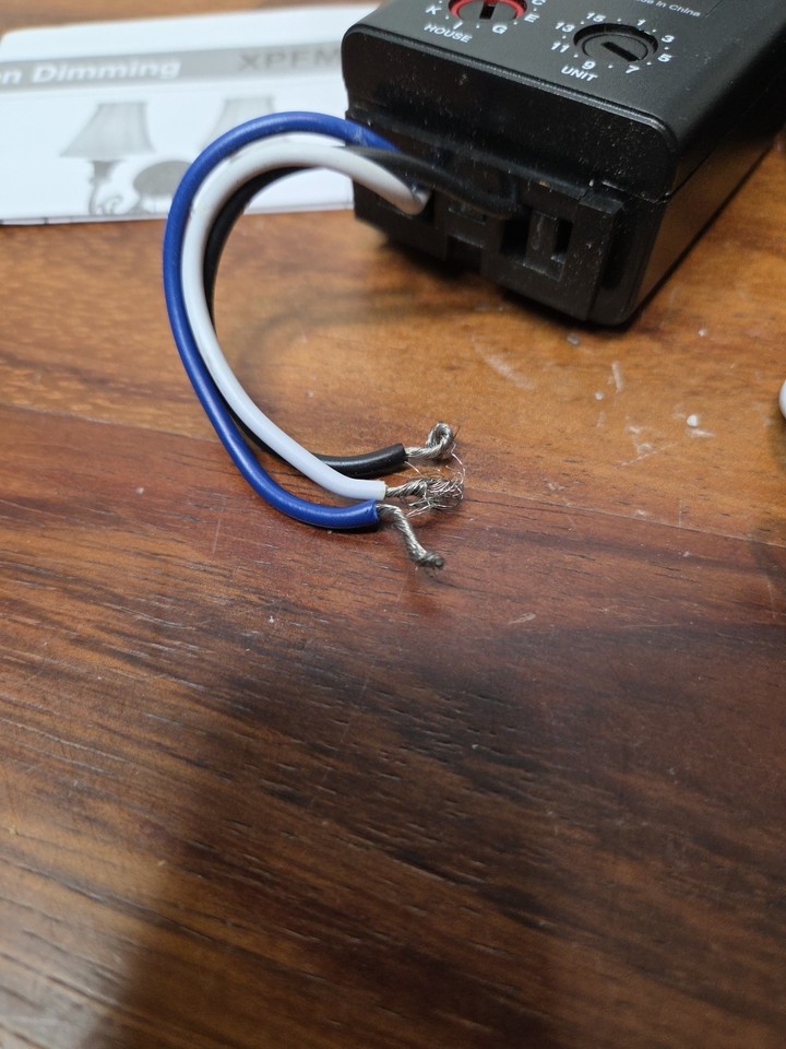 X10 PRO XPDF Inline Dimmable Soft Start Switch Module Same as Leviton ...