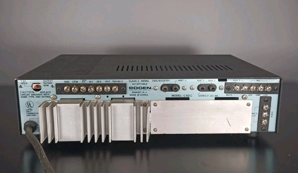 Bogen C 60 C Public Address Mixer Amplifier | eBay