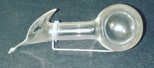 Antique Tiny Glass Vase Boutonniere Flower Holder Lapel Pin | eBay