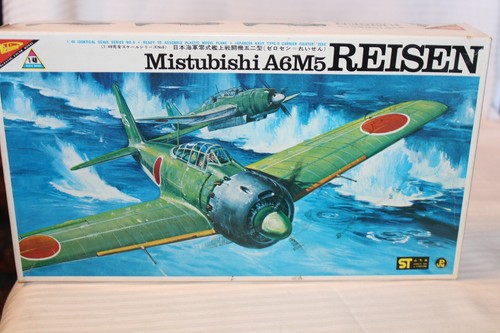 1/48 Scale Nichimo, Mitsubishi A6M5 Reisen Airplane Model Kit #S4806 BN ...