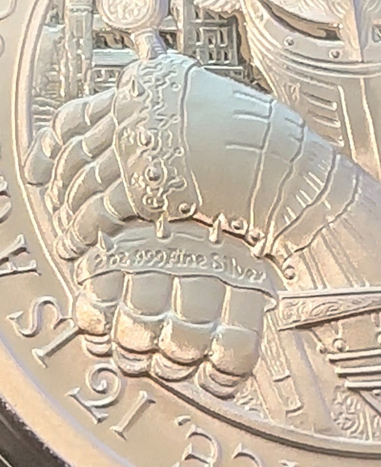 The Destiny Coin 2 - The Dragon - 2 oz .999 FINE Silver BU Round - IN ...