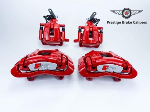 GENUINE AUDI A3 S3 8P 2.0 3.2 FULL SET OF brake calipers 2006-2013 345 ...